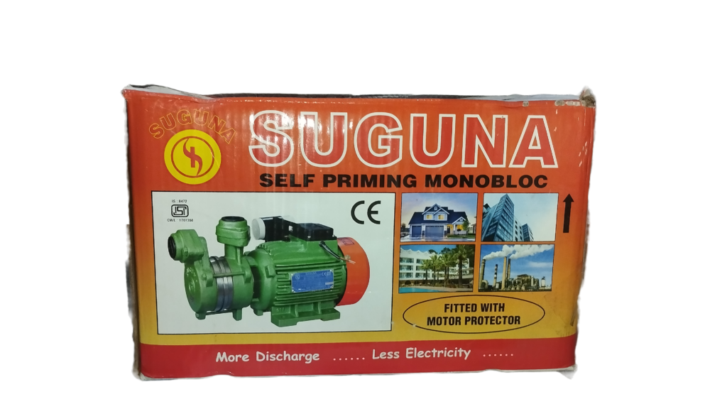 SUGUNA 0.5HP SUPER SUCTION MONOBLOCK PUMP - RathinamCorp